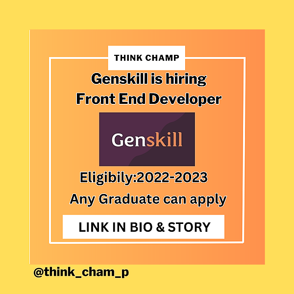 THINK CHAMP PRIVATE LIMITED | Instagram | Linktree